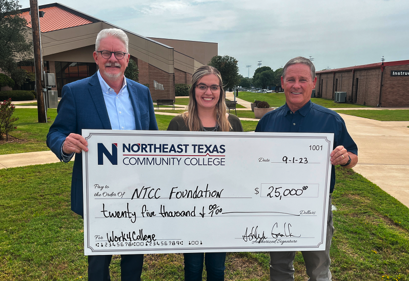 NTCC receives $25,000 from Ed Rachal Foundation | Northeast Texas Community College